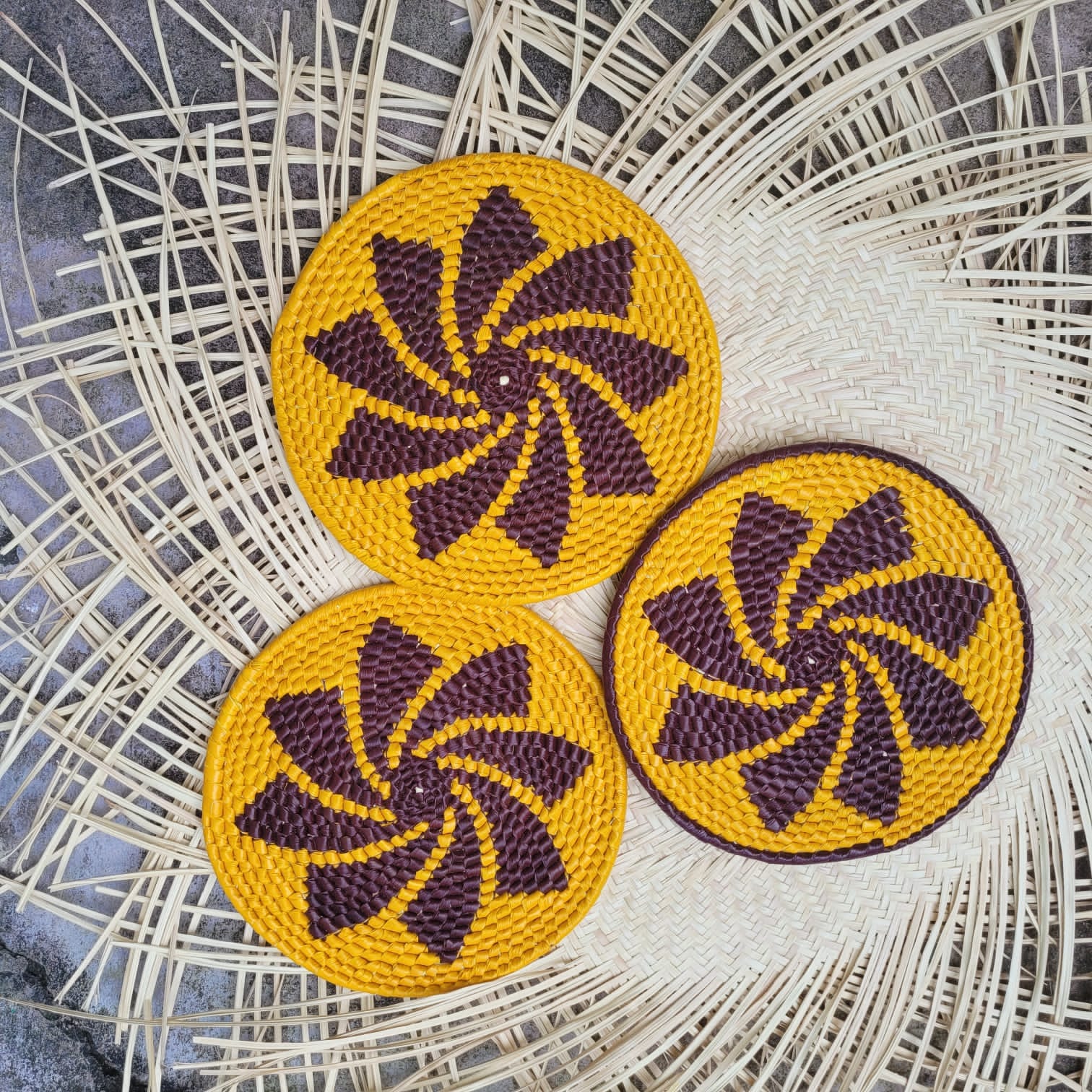 Sustainable Tucumã Trivets: Amazonian Art – Amastones